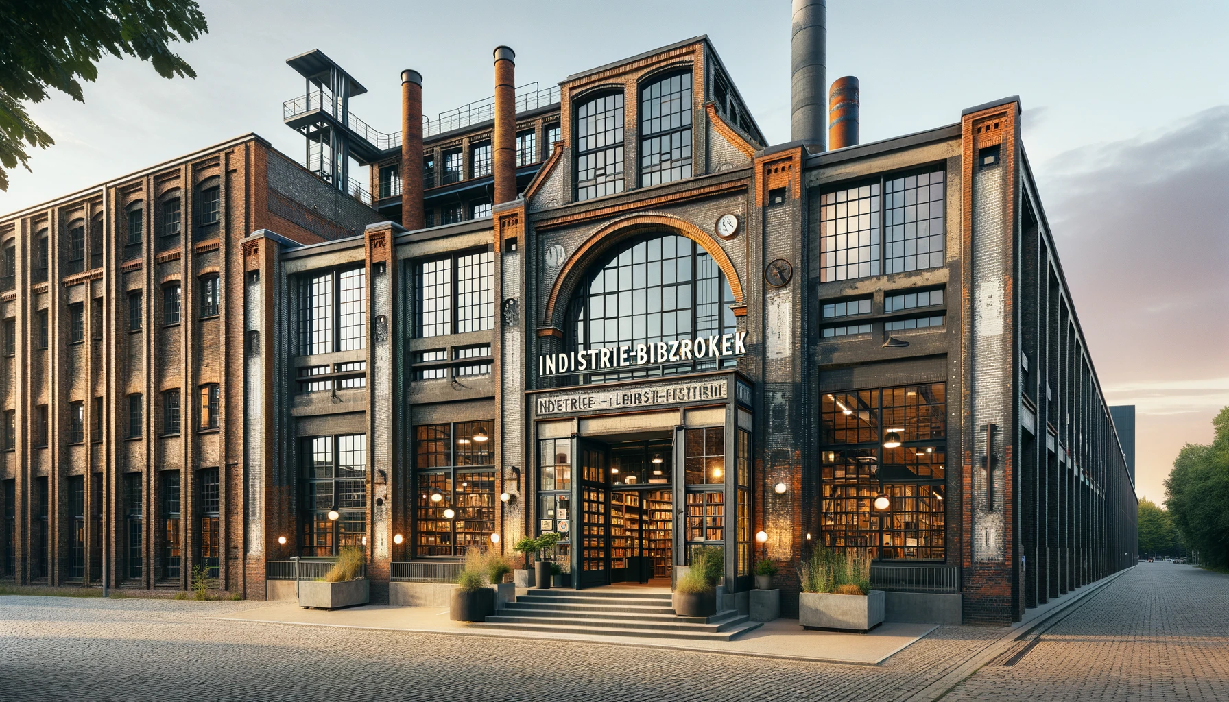 Industrie-Bibliothek in Westvorort – Landauri